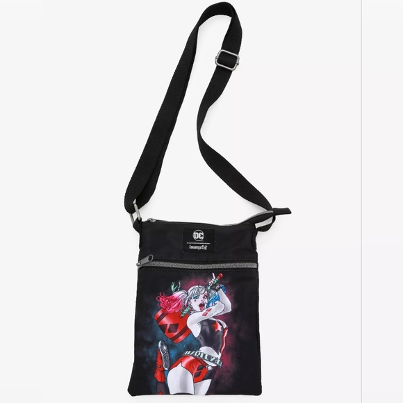 Loungefly | Bags | Nwot Loungefly Dc Comics Harley Quinn Passport ...